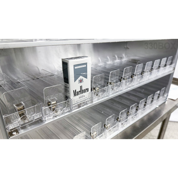 Cooler Depot Tobacco Shelf 600 Box's Cigarette Rack Display | Wayfair