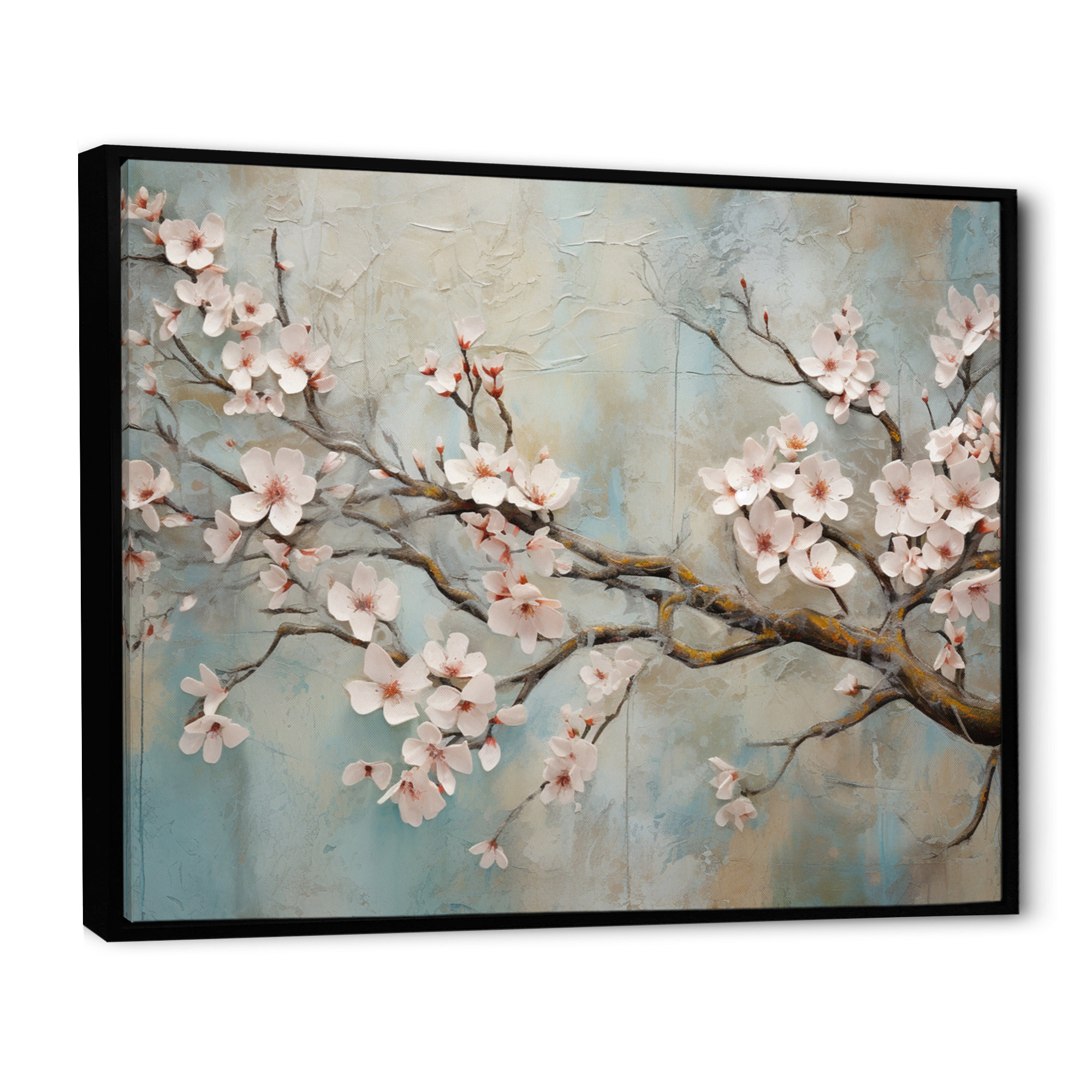Red Barrel Studio® Apple Blossom Harmony IX - Apple Blossom Framed ...