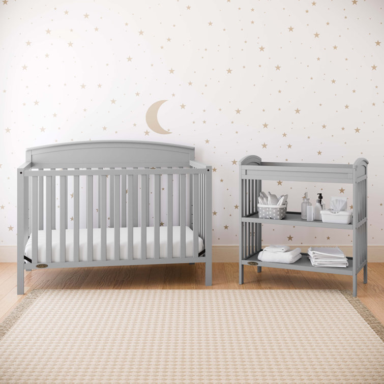 Graco Benton 5-In-1 Convertible Crib And Changing Table 2-Piece ...