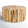 Birch Lane™ Loflin Solid Wood Drum Table & Reviews | Wayfair