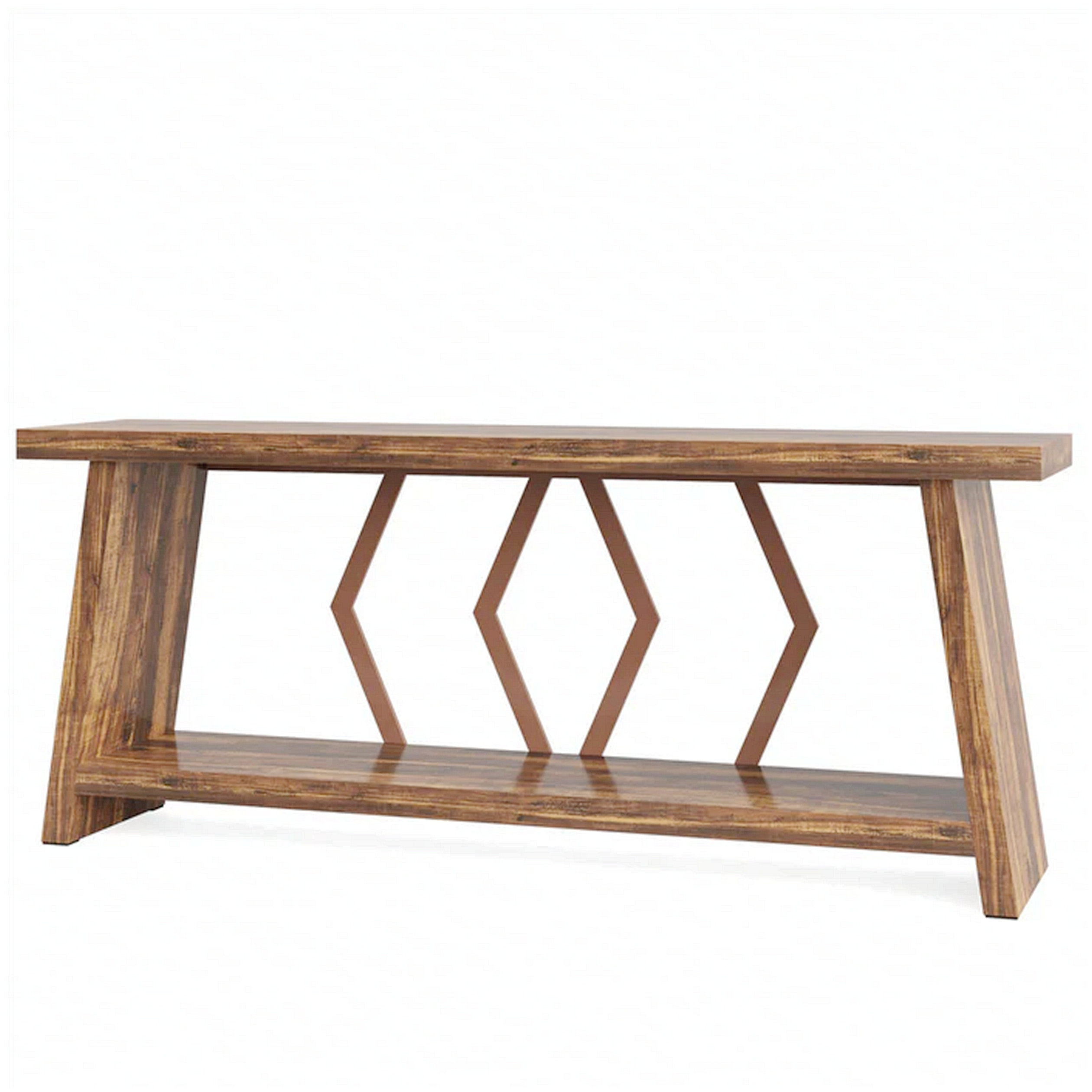 Ophelia & Co. 70.9" Extra Long Farmhouse Console Table | Wayfair