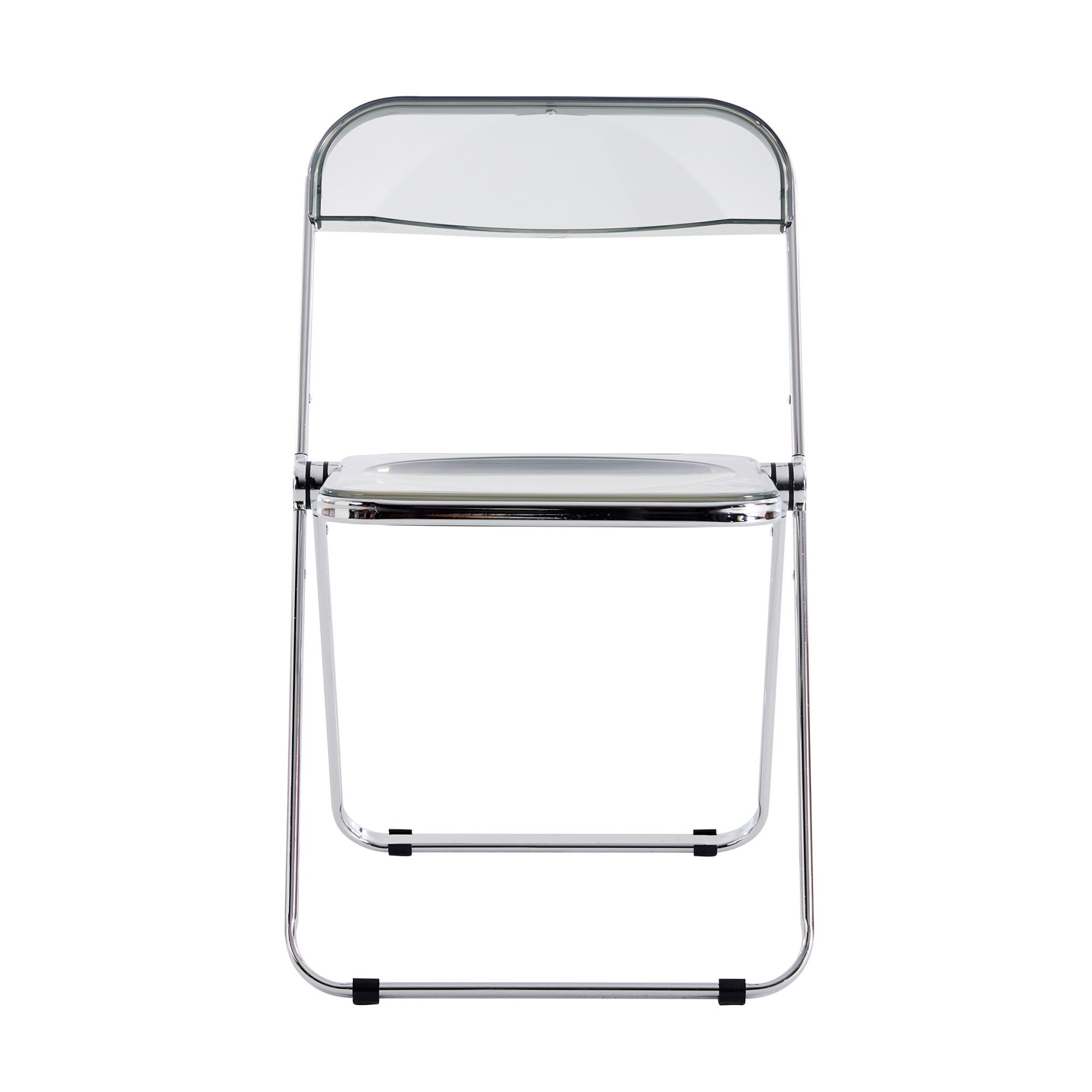 Inbox Zero Mirei Plastic Stackable Folding Chair Folding Chairs (Set of ...