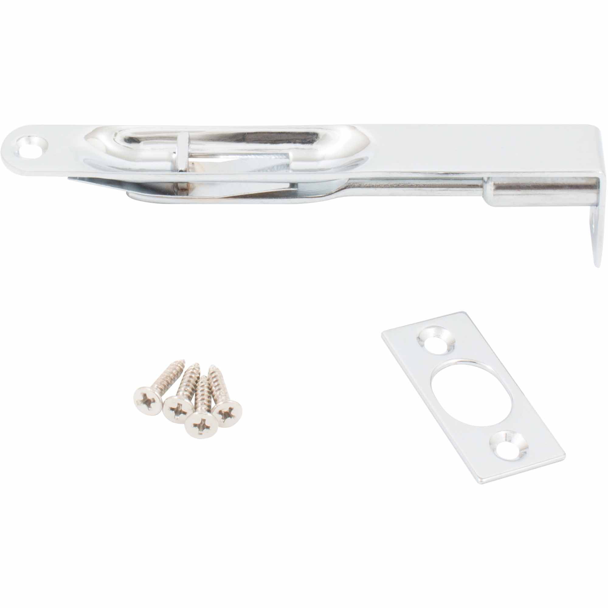 Stone Harbor Hardware Square Corner By Round Corner Flush Bolt | Wayfair