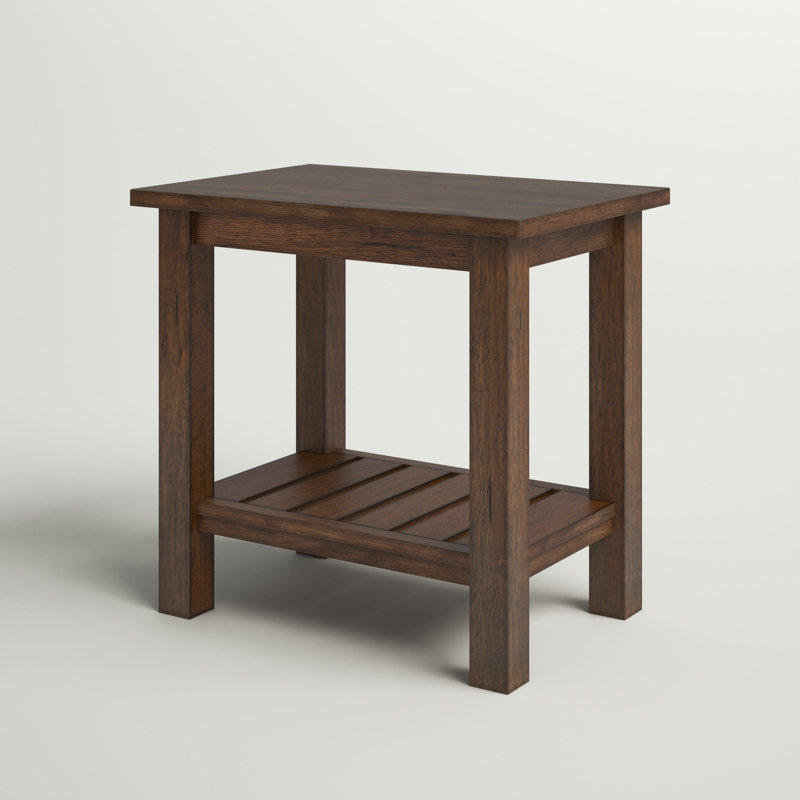 Sand & Stable™ Esporta Solid Wood End Table & Reviews | Wayfair