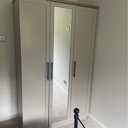 CLEVERTON Cleverdon 3 Door Wardrobe with Mirror & Reviews | Wayfair.co.uk