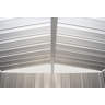 Arrow EZEE Shed Steel Storage 6 x 5 ft. Galvanized Low Gable & Reviews ...