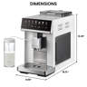 Kenmore Super Automatic Espresso Coffee Machine Dual Cream System White ...