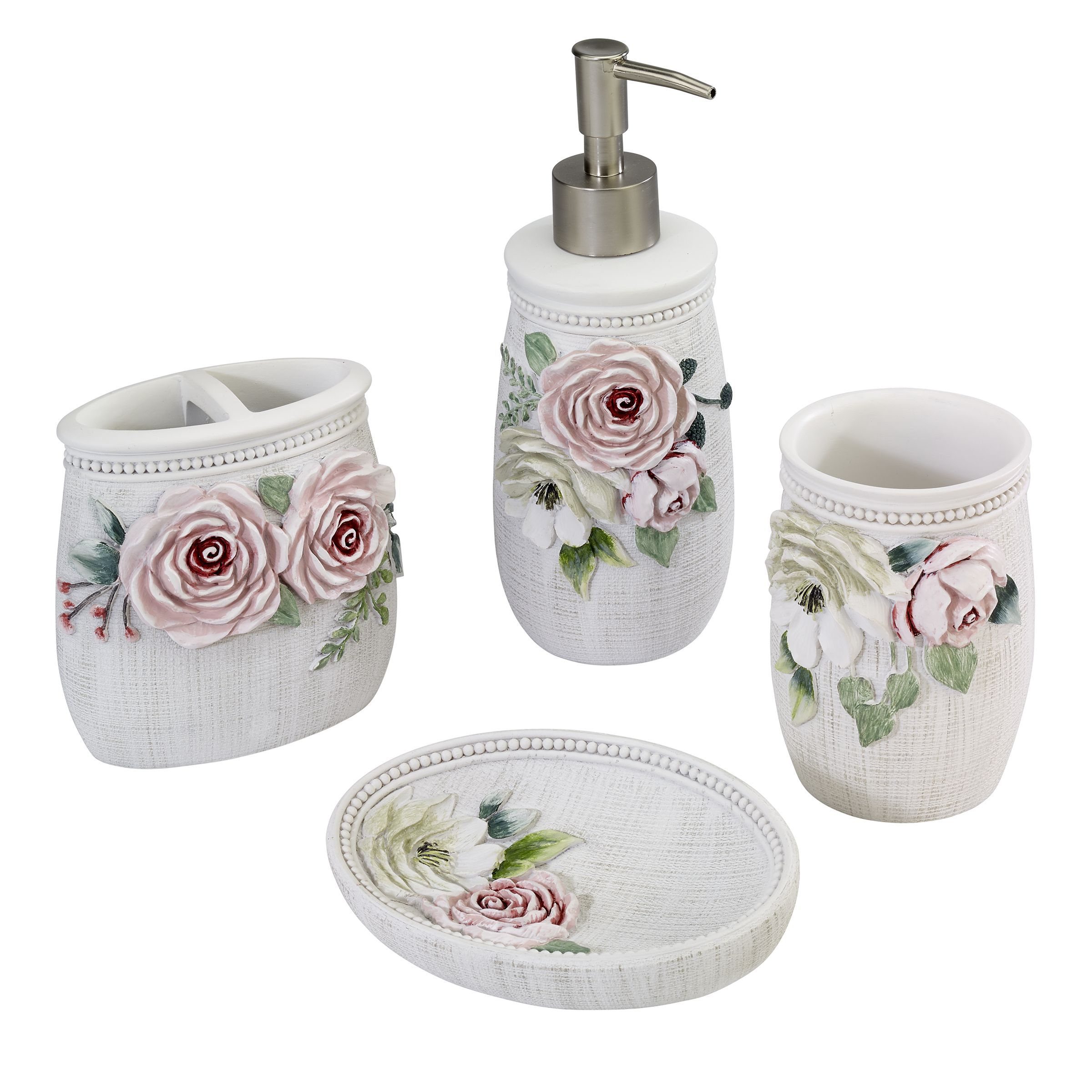 Avanti Linens Spring Garden Bath 4 Pc Accessory Set & Reviews | Wayfair