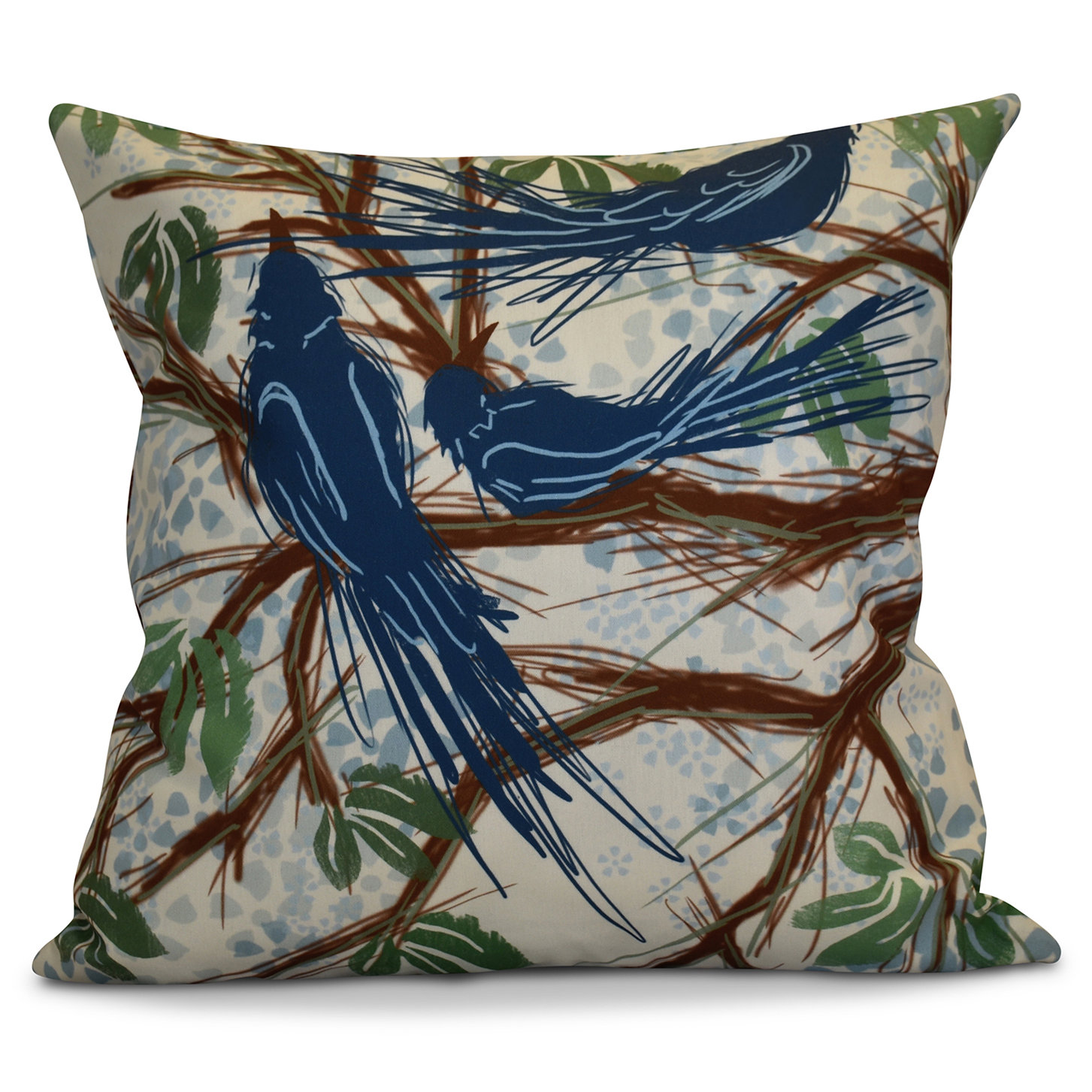 e by design Flipping for Fall Square Pillow Cover & Insert | Wayfair