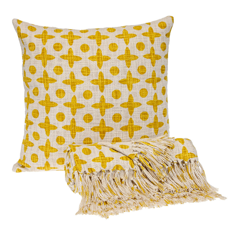Parkland Collection 100% Cotton Throw & Reviews | Wayfair