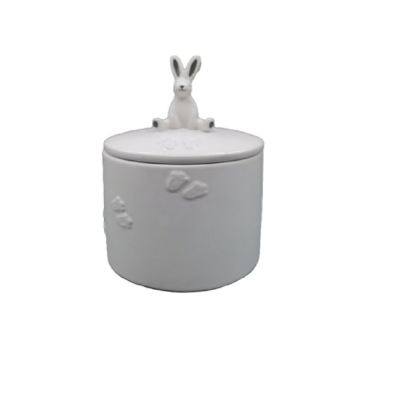 Marlow Home Co. Ceramic Bunny Jar | Wayfair.co.uk