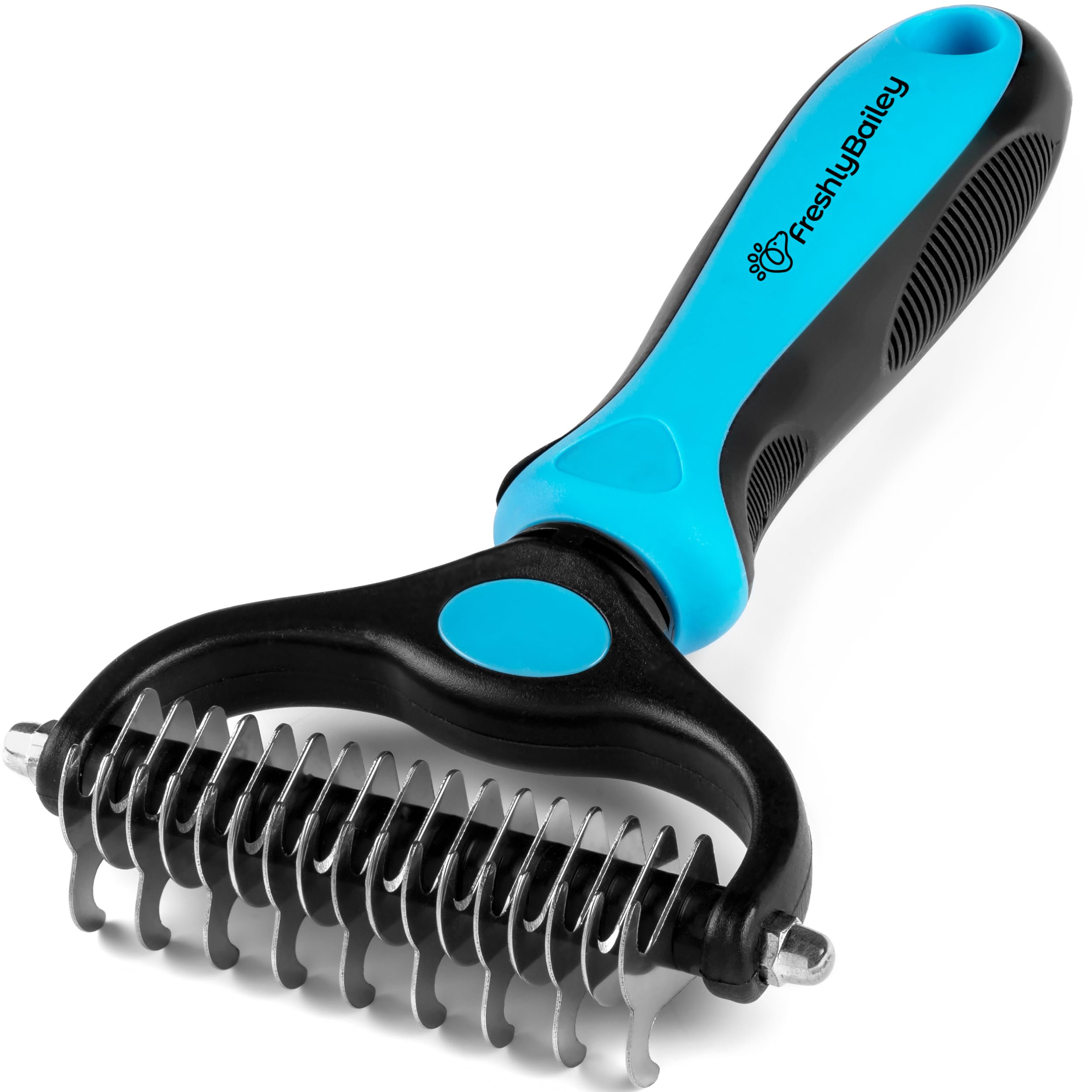 Fashion Finesse Dematting And Deshedding Comb For Dogs And Cats ...