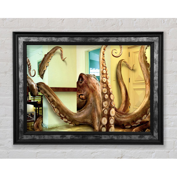 Bright Star Octopus Invasion - Single Picture Frame Art Prints ...