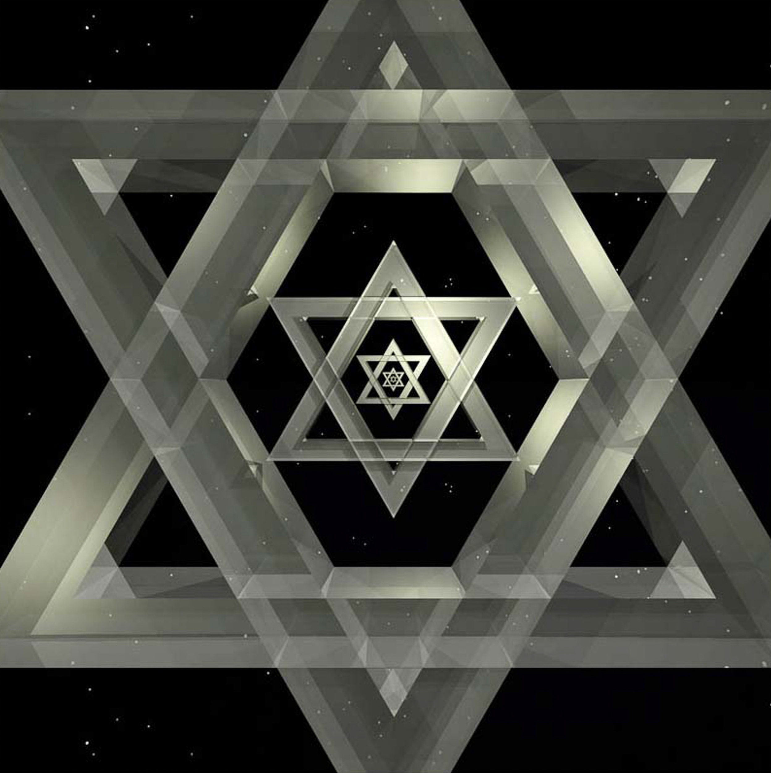 Menaul Fine Art Star of David by Scott J. Menaul - Unframed Graphic Art ...