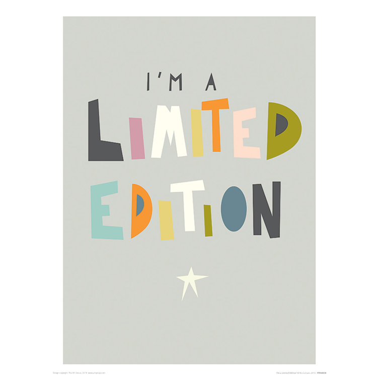 Mack + Milo Im A Limited Addition by Nicola Evans - Unframed Painting ...