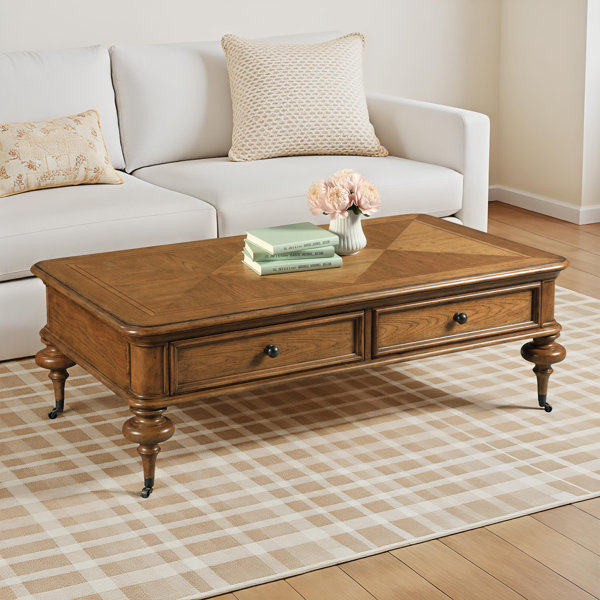 Birch Lane™ Elida Pearson Rectangular Coffee Table & Reviews | Birch Lane