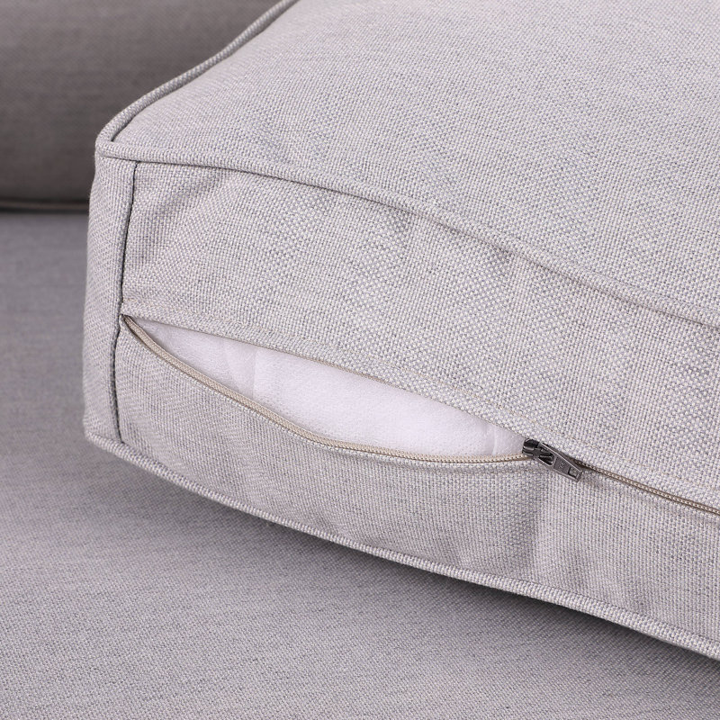 Red Barrel Studio® Tymere 4-Piece Manhattan Rustic Wicker Seating Set ...