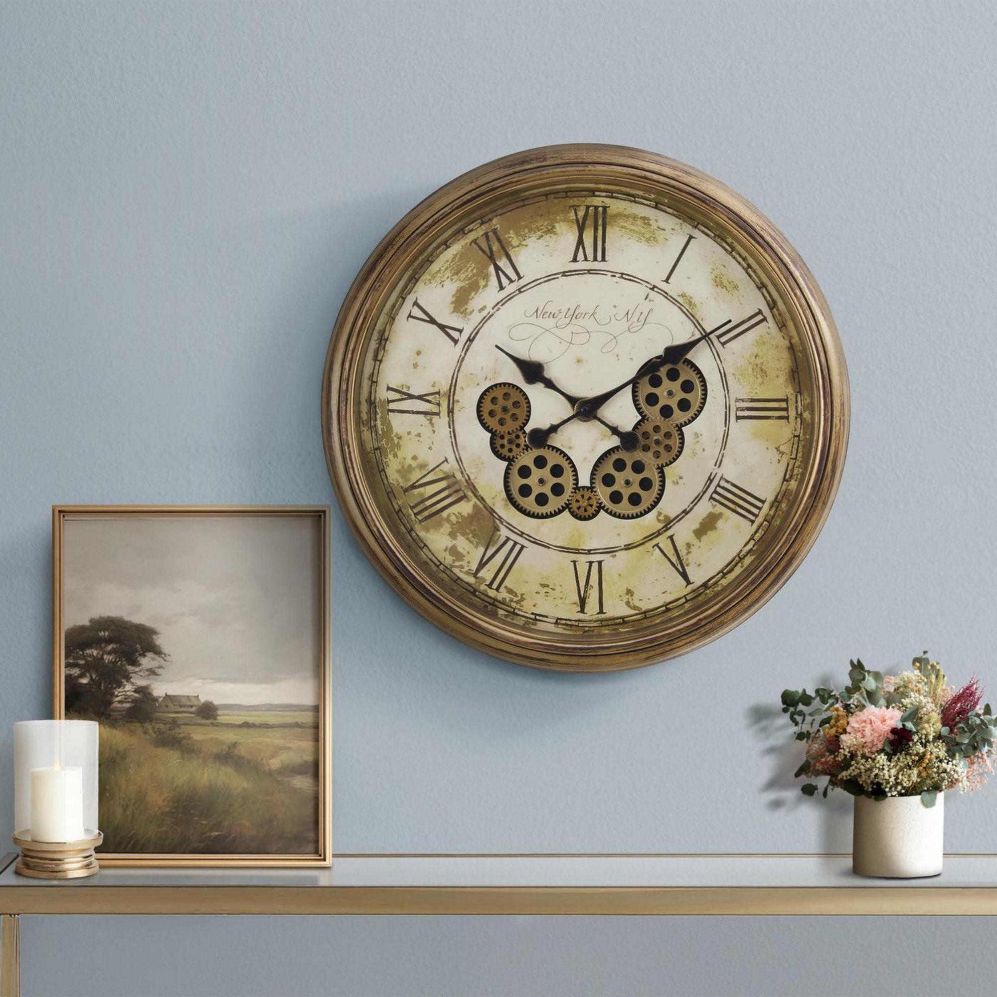 Trent Austin Design® 23" Round Wall Clock | Wayfair