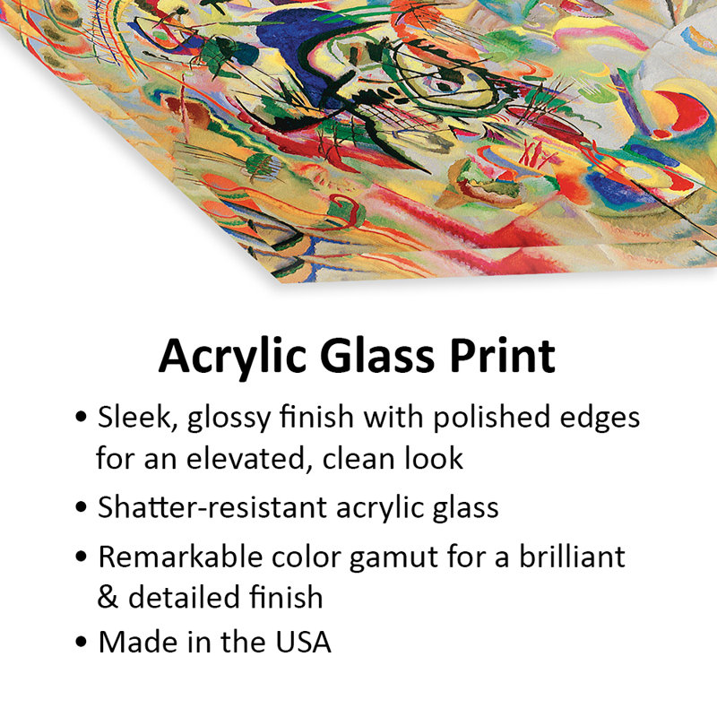 Ivy Bronx Composition VII Print On Acrylic Glass | Wayfair