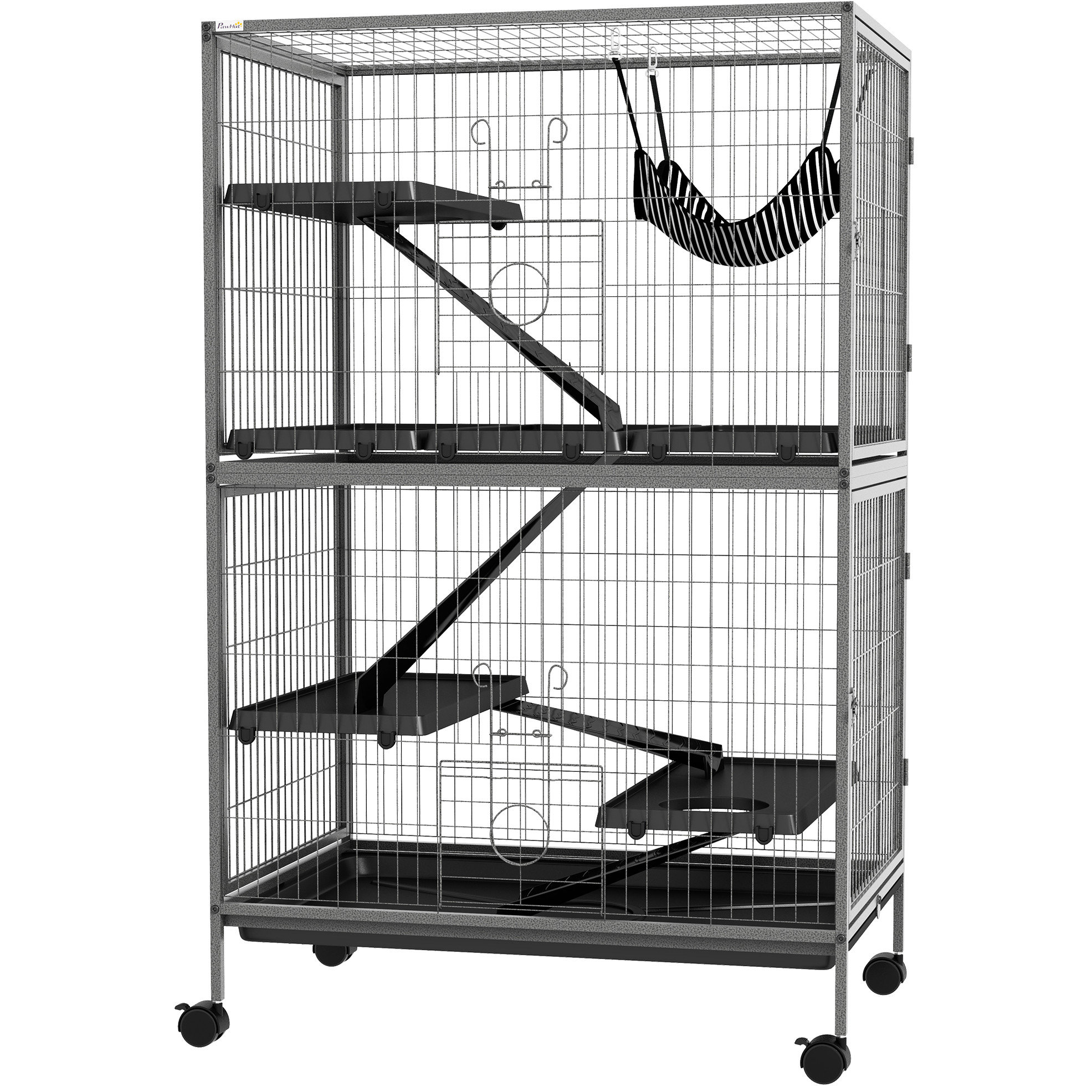 Tucker Murphy Pet™ Gray 50" 5 Small Pet Residence - Chinchilla Cage ...