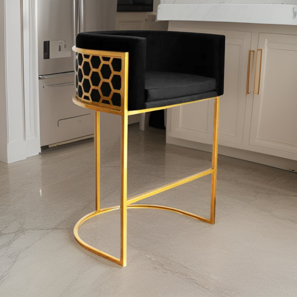 AJ Decor 28'' Bar Stool | Wayfair