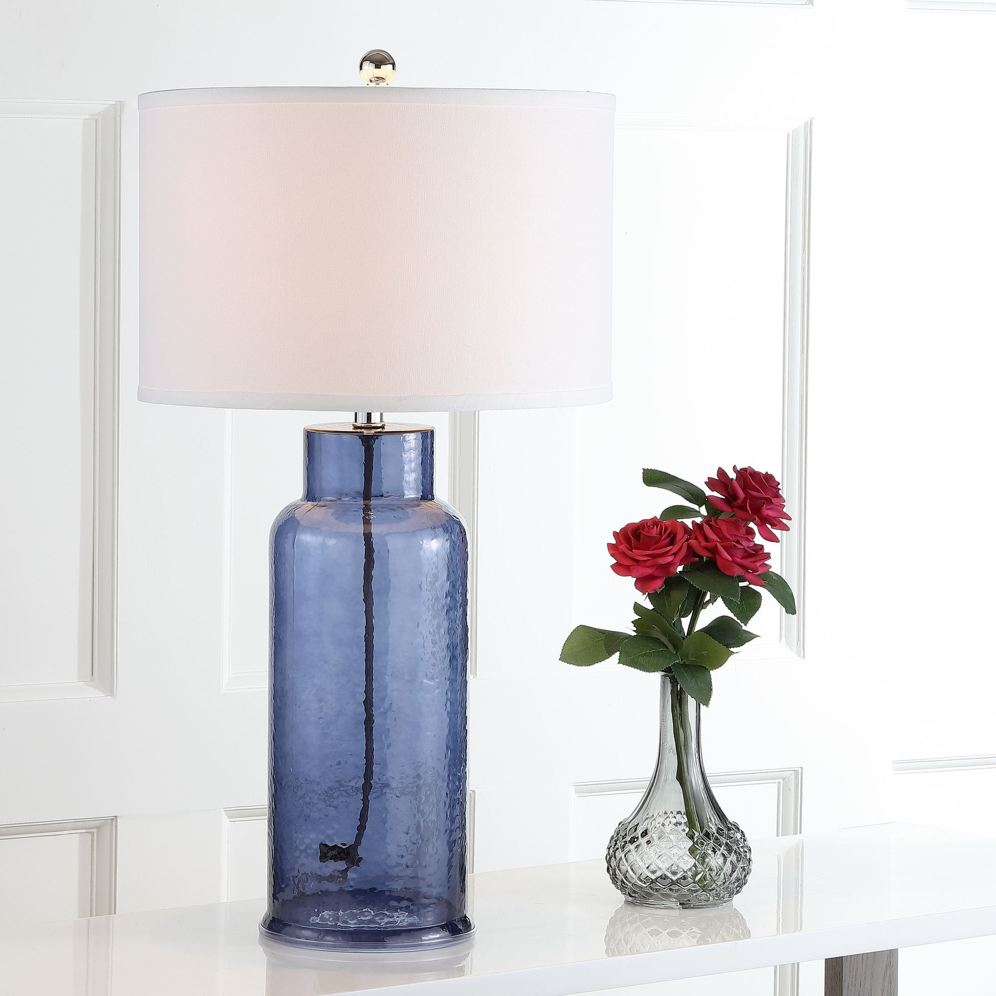 Highland Dunes Issleib Glass Table Lamp & Reviews | Wayfair
