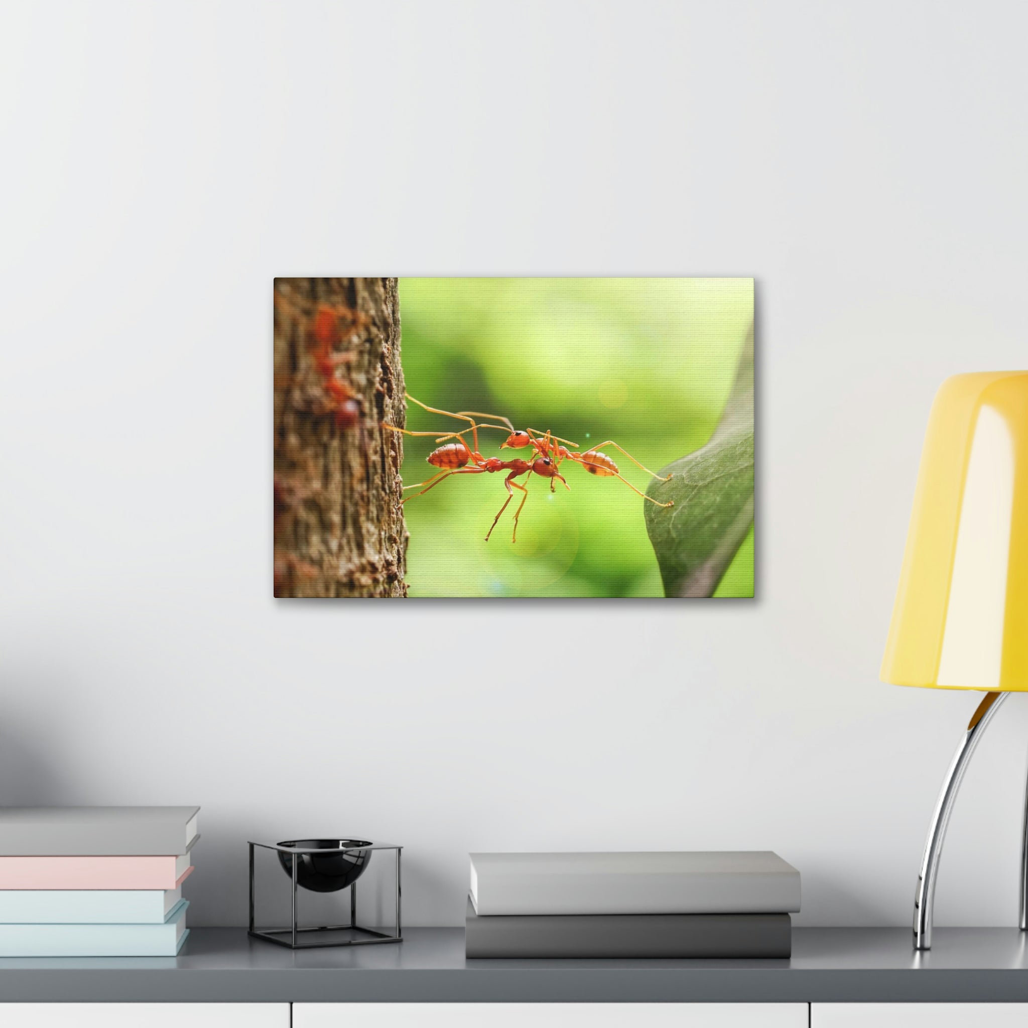 Latitude Run® Happy Ant Couple Together Again Ant Outside Wall Art ...