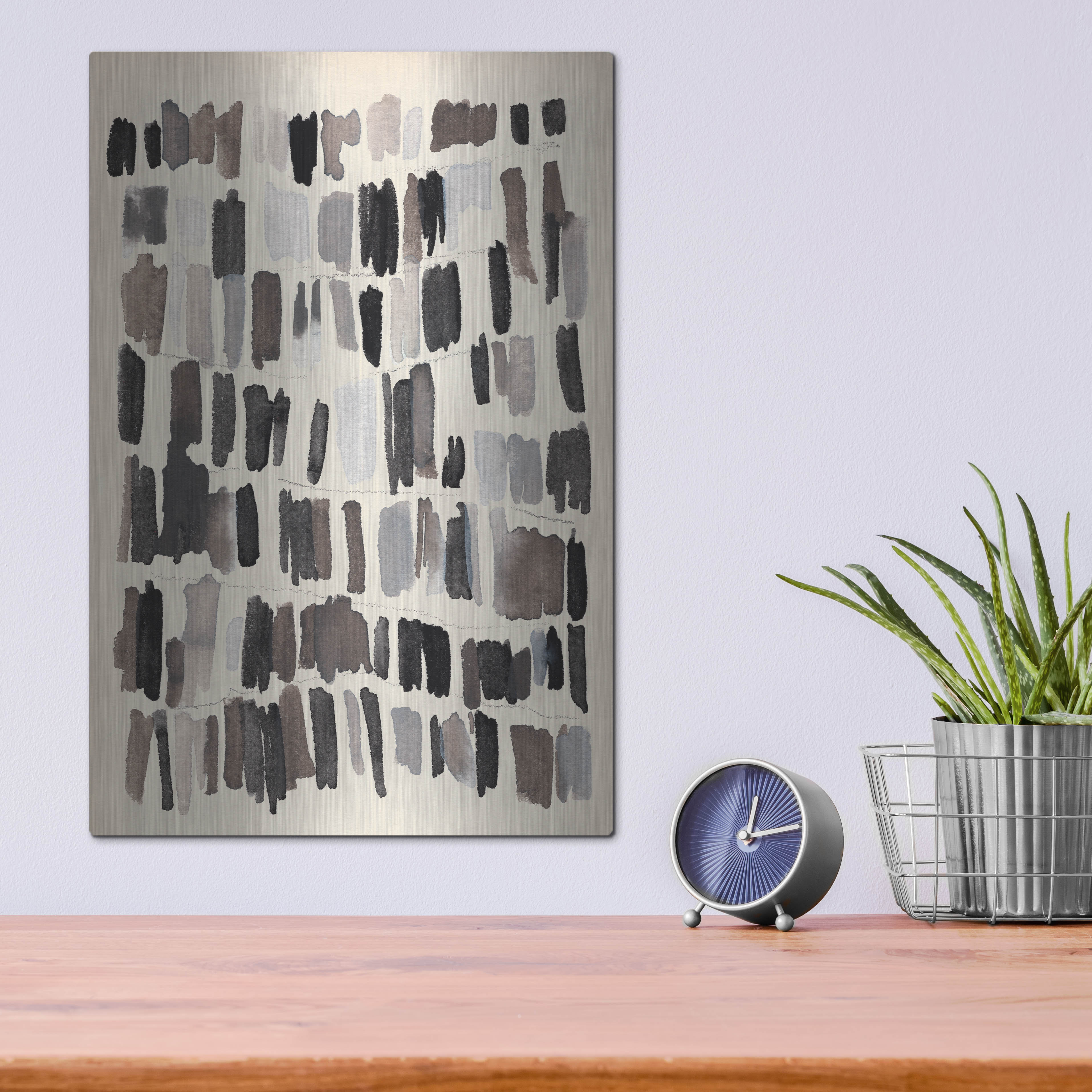 Brayden Studio® 'Chalk And Flint 4' by Annie Warren Metal Wall Art ...