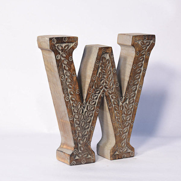 Bungalow Rose Akyia Handmade Letter Block | Wayfair