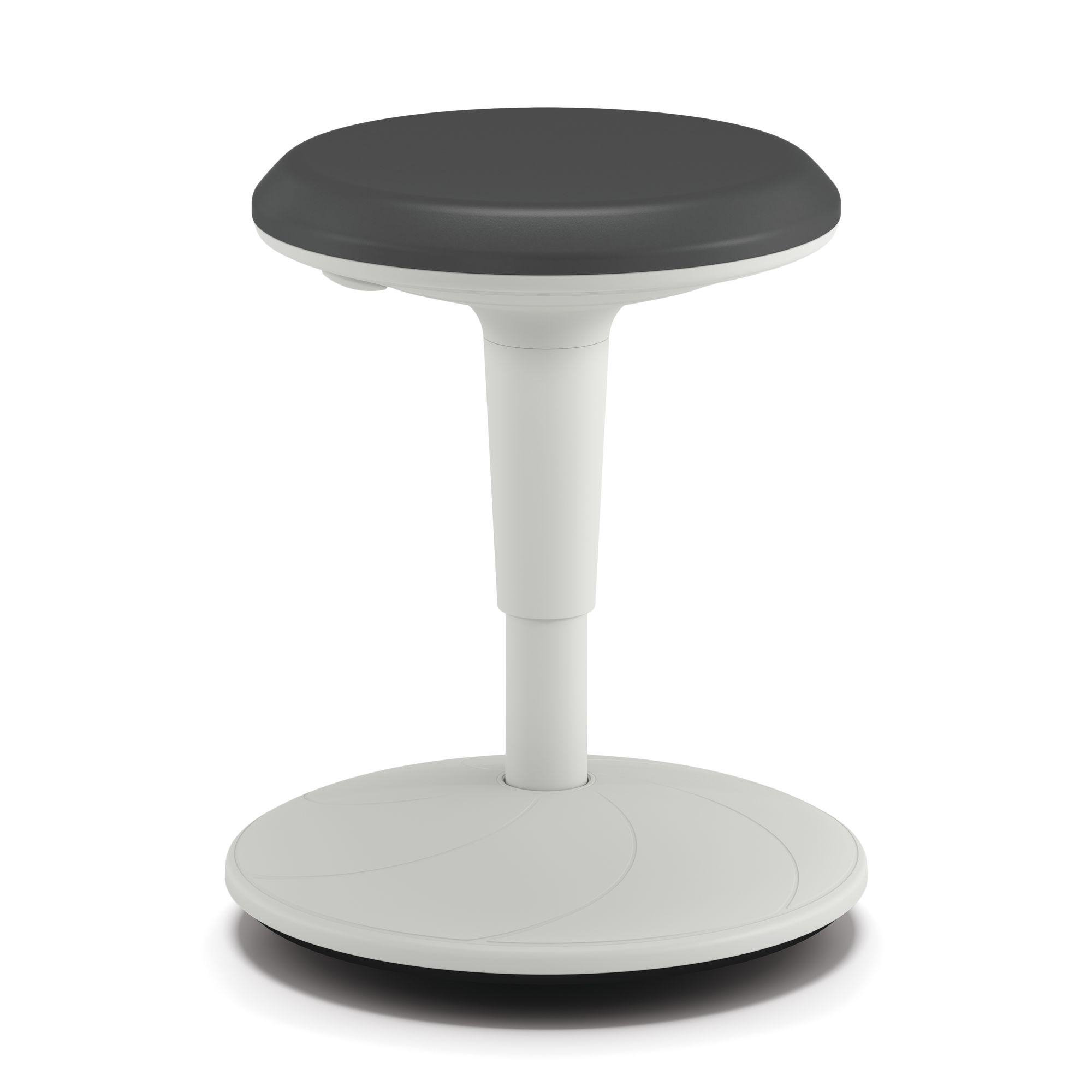 HON Revel Adjustable Height Fidget Stool, Backless, Supports Up to 250 ...