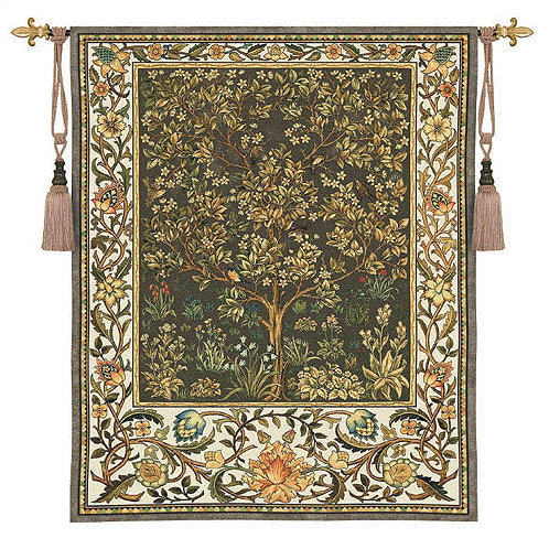 Fine Art Tapestries Tree of Life Umber Tapestry | Wayfair