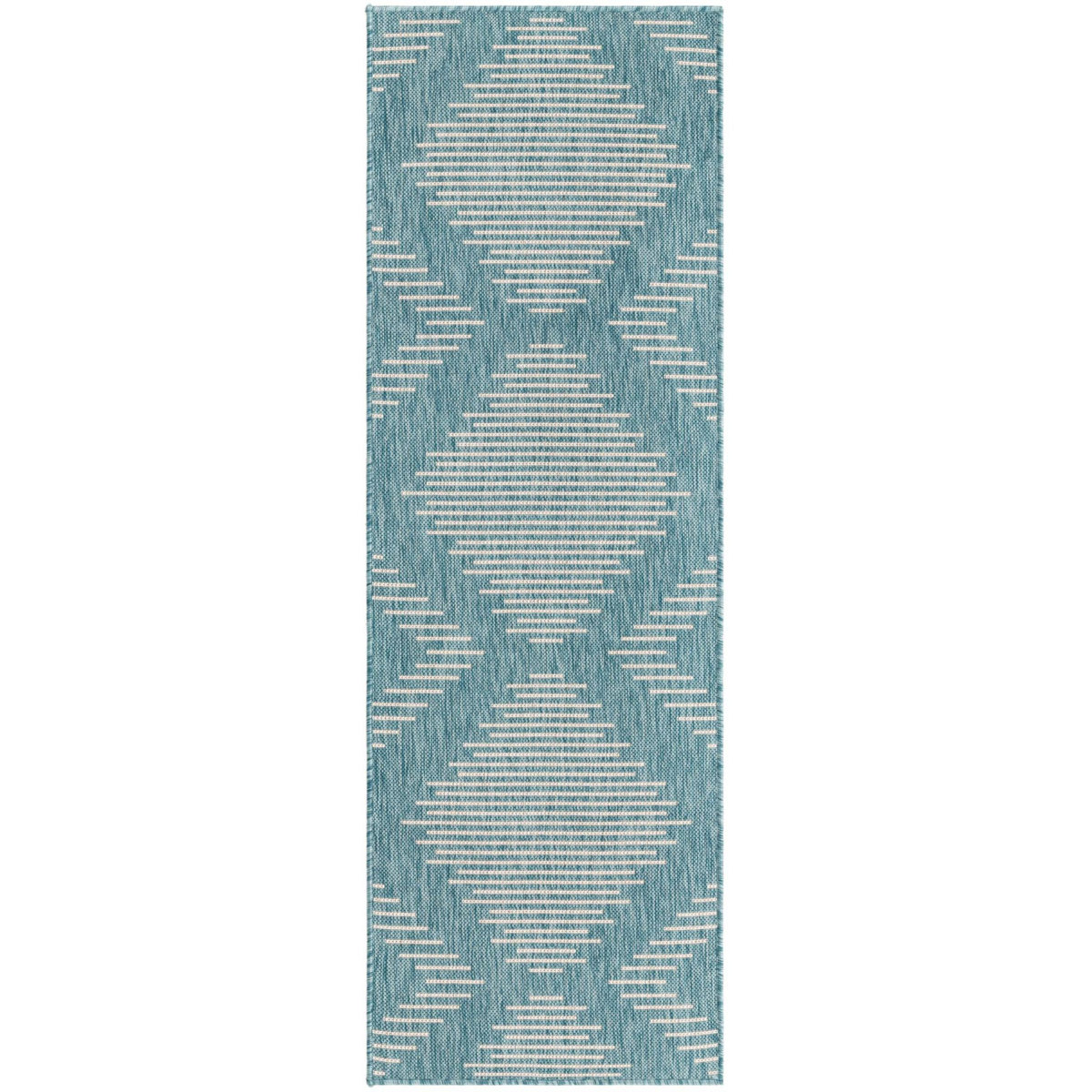 Union Rustic Striped Machine Woven Polypropylene Indoor / Outdoor Area ...