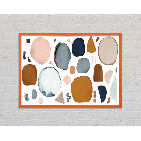 Ivy Bronx The Abstract Shape Collage - Single Picture Frame Art Prints ...