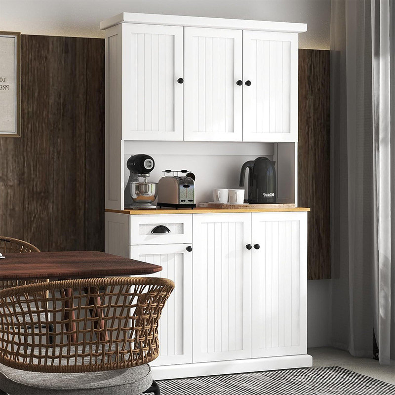Red Barrel Studio® Yashil 70.86'' Kitchen Pantry | Wayfair