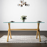 Clear Kitchen & Dining Tables You'll Love | Wayfair