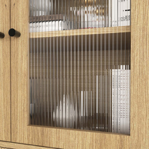 Red Barrel Studio Armoire dôme en bois aggloméré inspiré de la ...