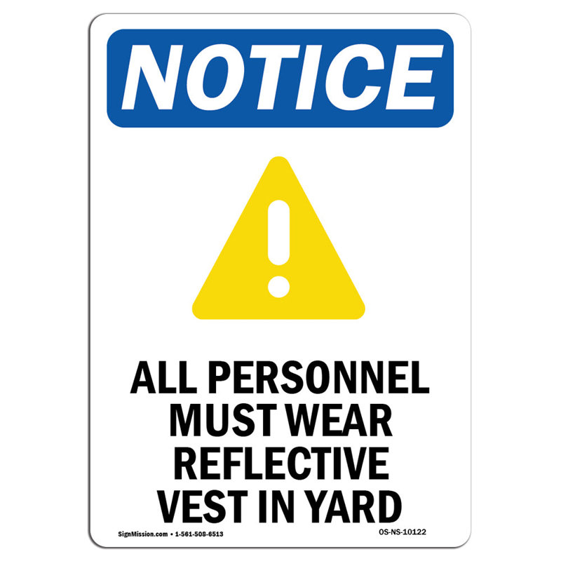 SignMission All Personnel Must Sign | Wayfair