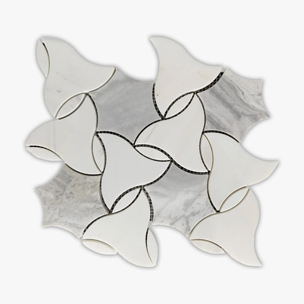 Direct Stone Source Bianco Dolomiti Windmill 9" x 10" Marble Novelty ...