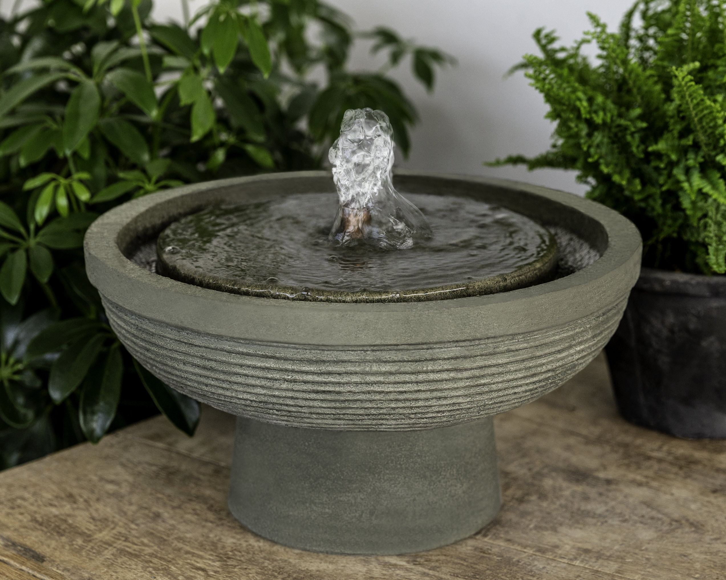 Campania International Faro Concrete Fountain & Reviews | Wayfair