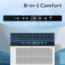 COWSAR 12,000 BTU Window Air Conditioner,Cools 550 Sq.Ft,Quiet ...