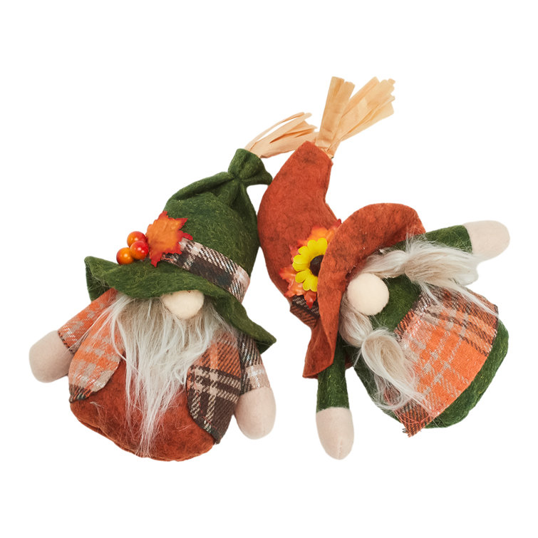 The Seasonal Aisle 2 Piece Faceless Gnomes Set | Wayfair.co.uk