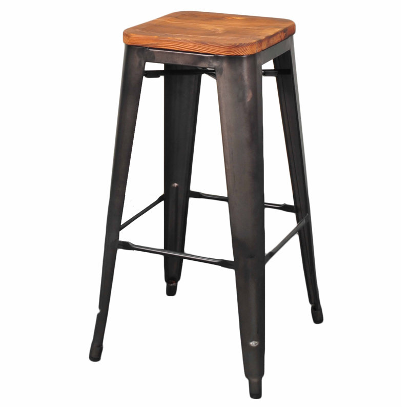 Trent Austin Design® Nesbit Counter Stool with Metal Frame & Reviews ...
