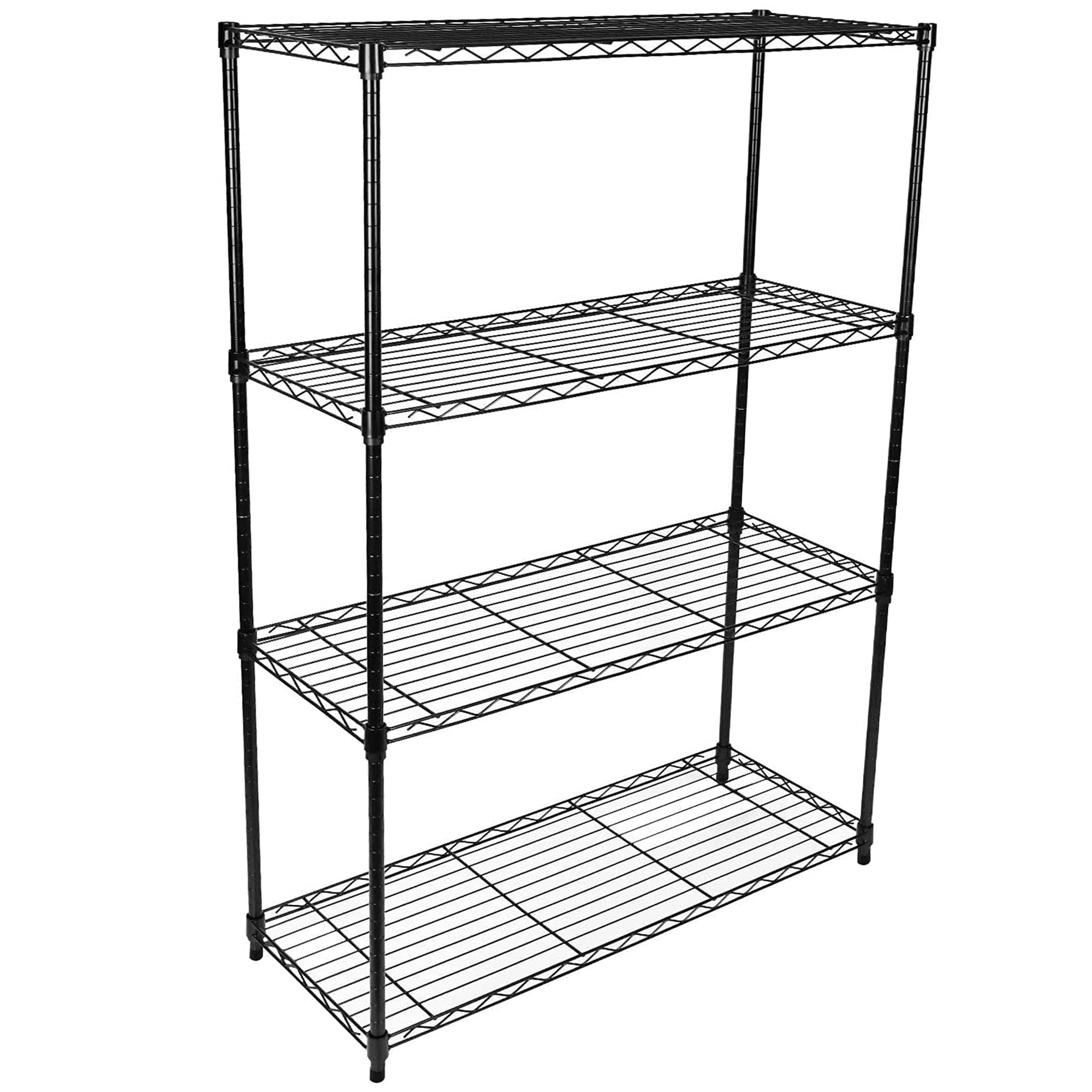 Rebrilliant 4-Tier Heavy Duty Metal Storage Rack | Wayfair