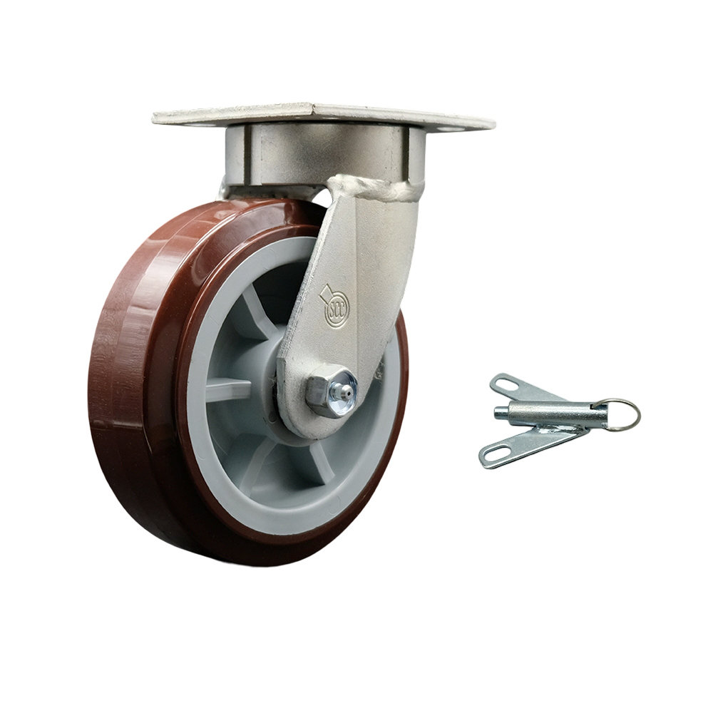 Service Caster Swivel Caster with Swivel Lock | Wayfair