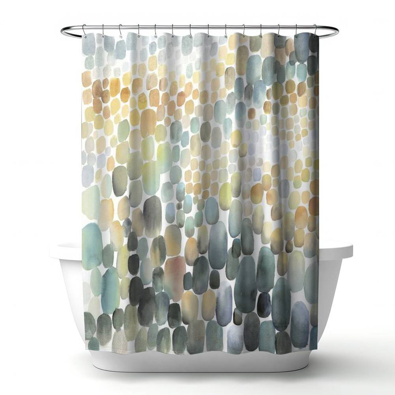 East Urban Home Broghan – Polyester Shower Curtain, Dye Sublimation ...