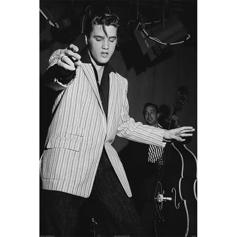 young elvis dancing
