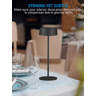 Ebern Designs LED Rechargeable Wireless Table Lamps, IP54, Touch ...