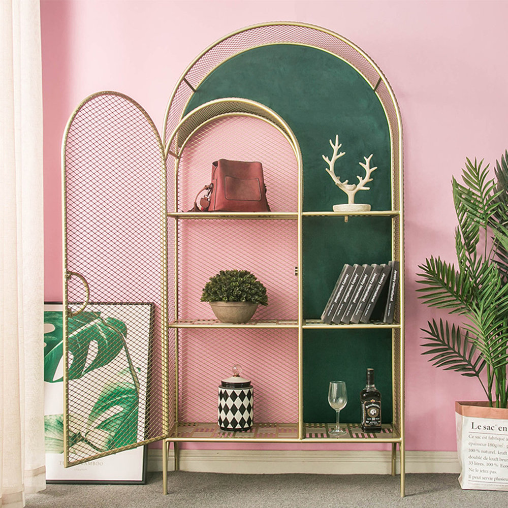 Mercer41 Living room hand storage decorative cabinet. | Wayfair