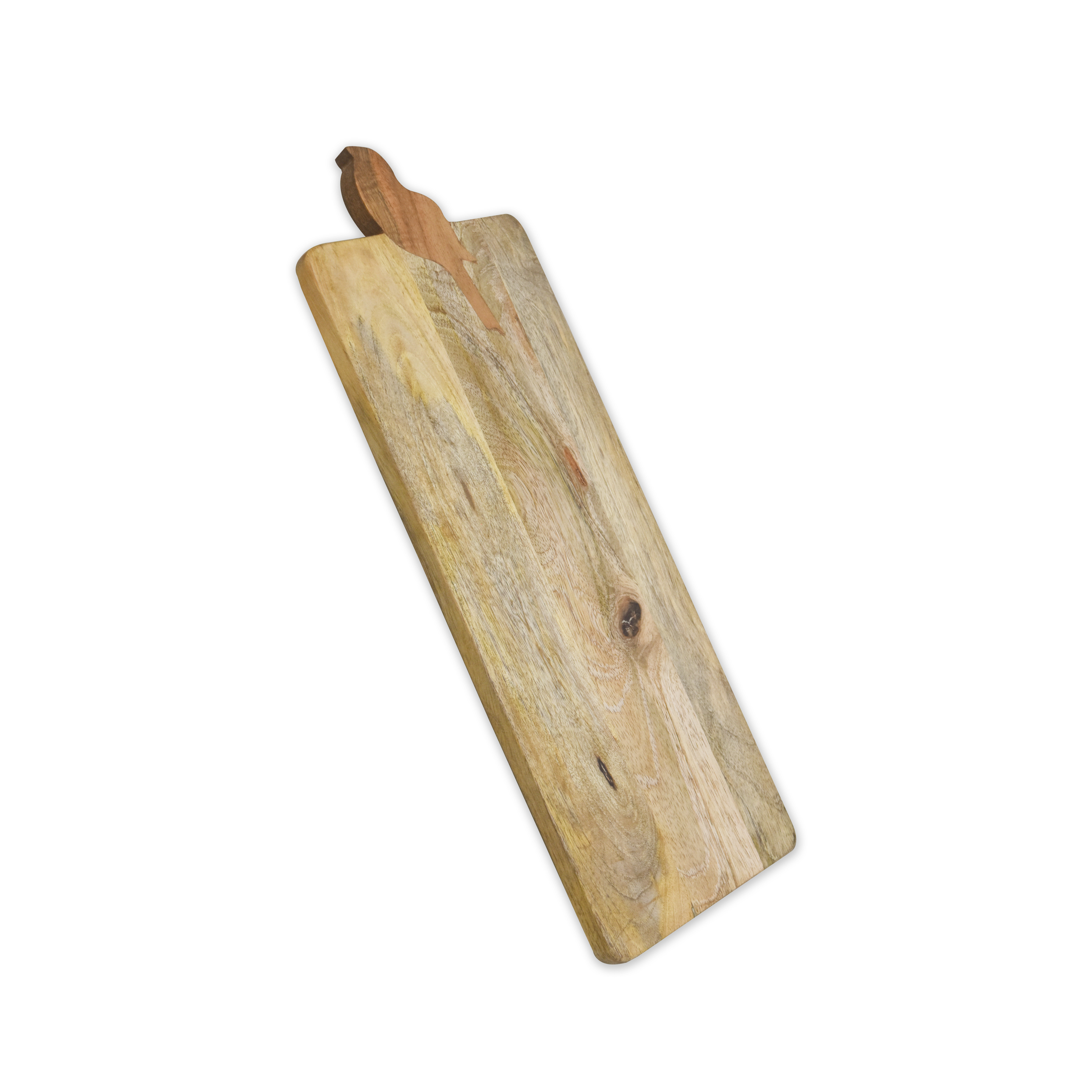 Millwood Pines Bird Mango Wooden Cheese Platter | Wayfair