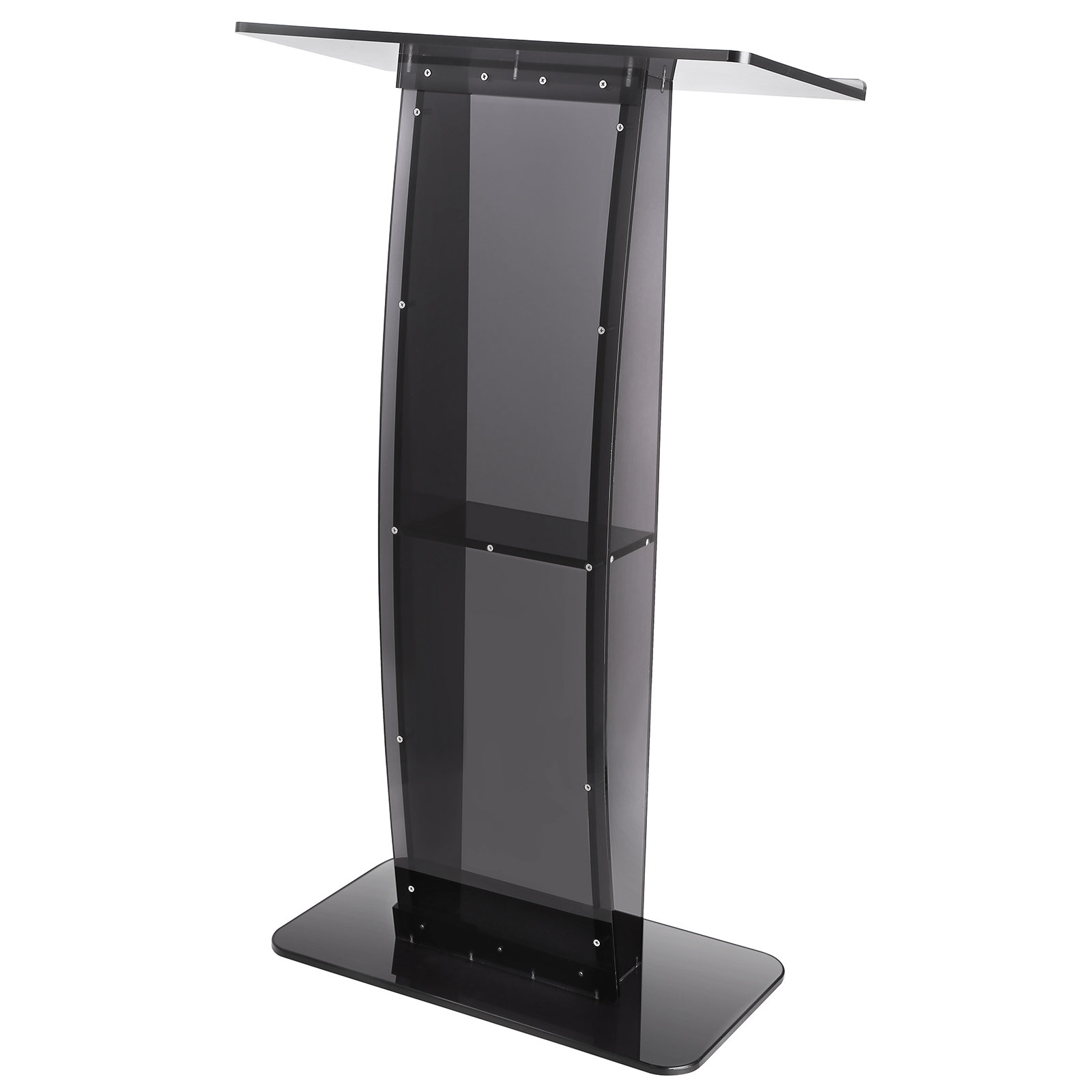 VEVOR 47" Tall Acrylic Full Podium, Black Colour & Reviews - Wayfair Canada